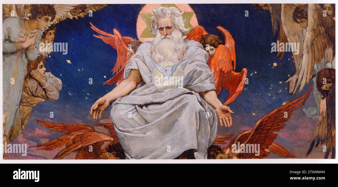 Victor Vasnetsov. Dieu Tout-Puissant Stock Photo - Alamy