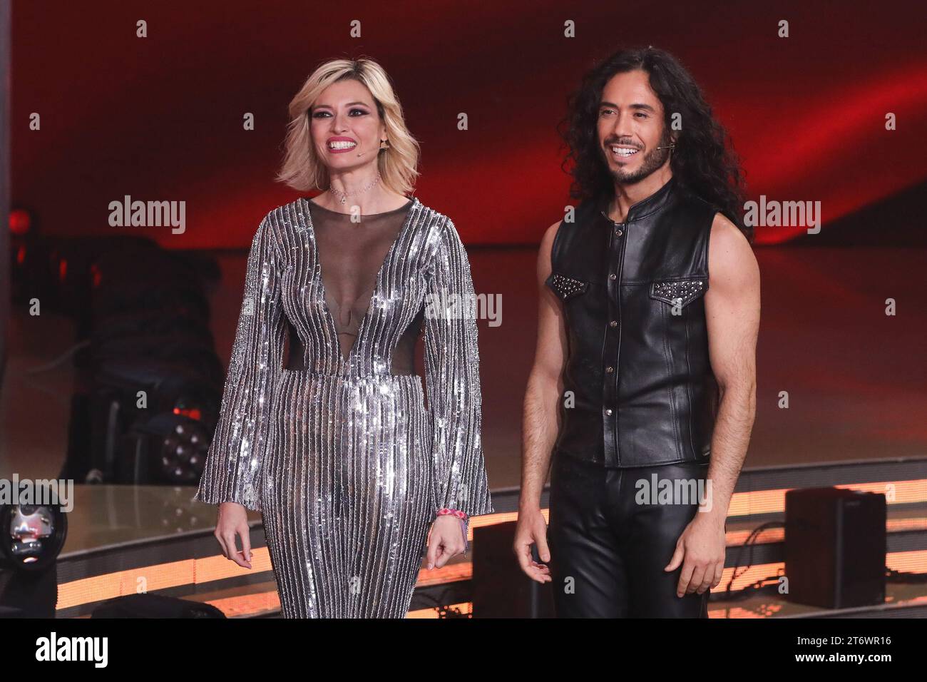 Rome, Rai auditorium of the Foro Italico, TV broadcast "Dancing with ...
