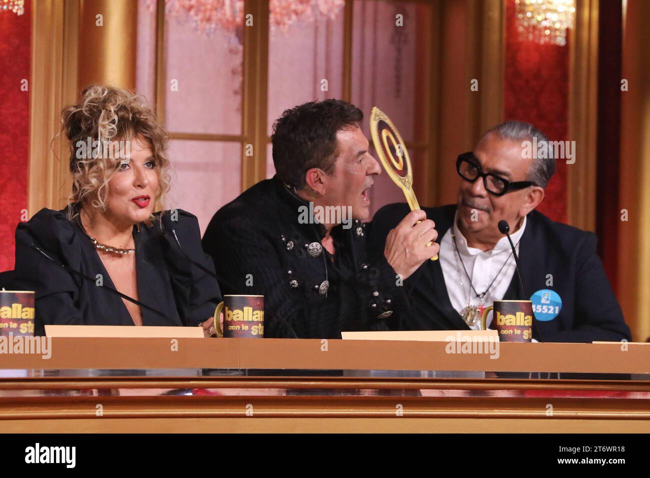 Rome, Rai auditorium of the Foro Italico, TV broadcast "Dancing with ...