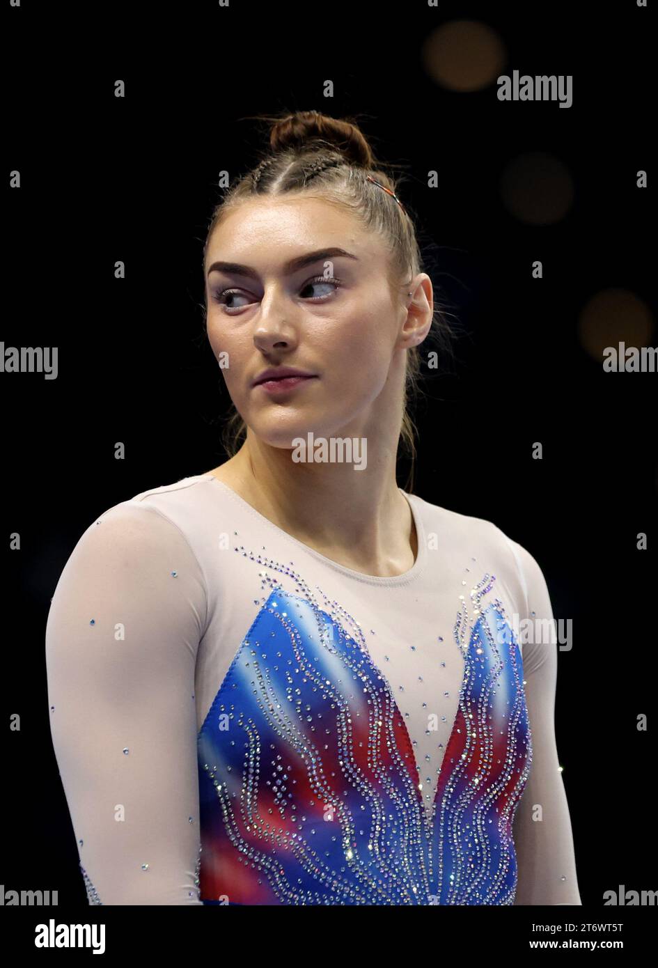 Great Britain’s Isabelle Songhurst during day four of the 2023 FIG ...