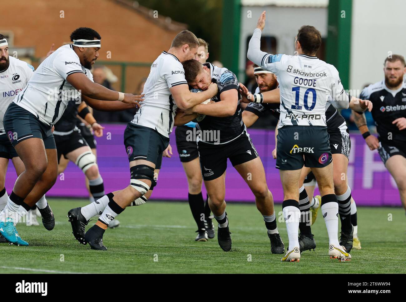 Jamie blamire of newcastle falcons hi-res stock photography and images ...