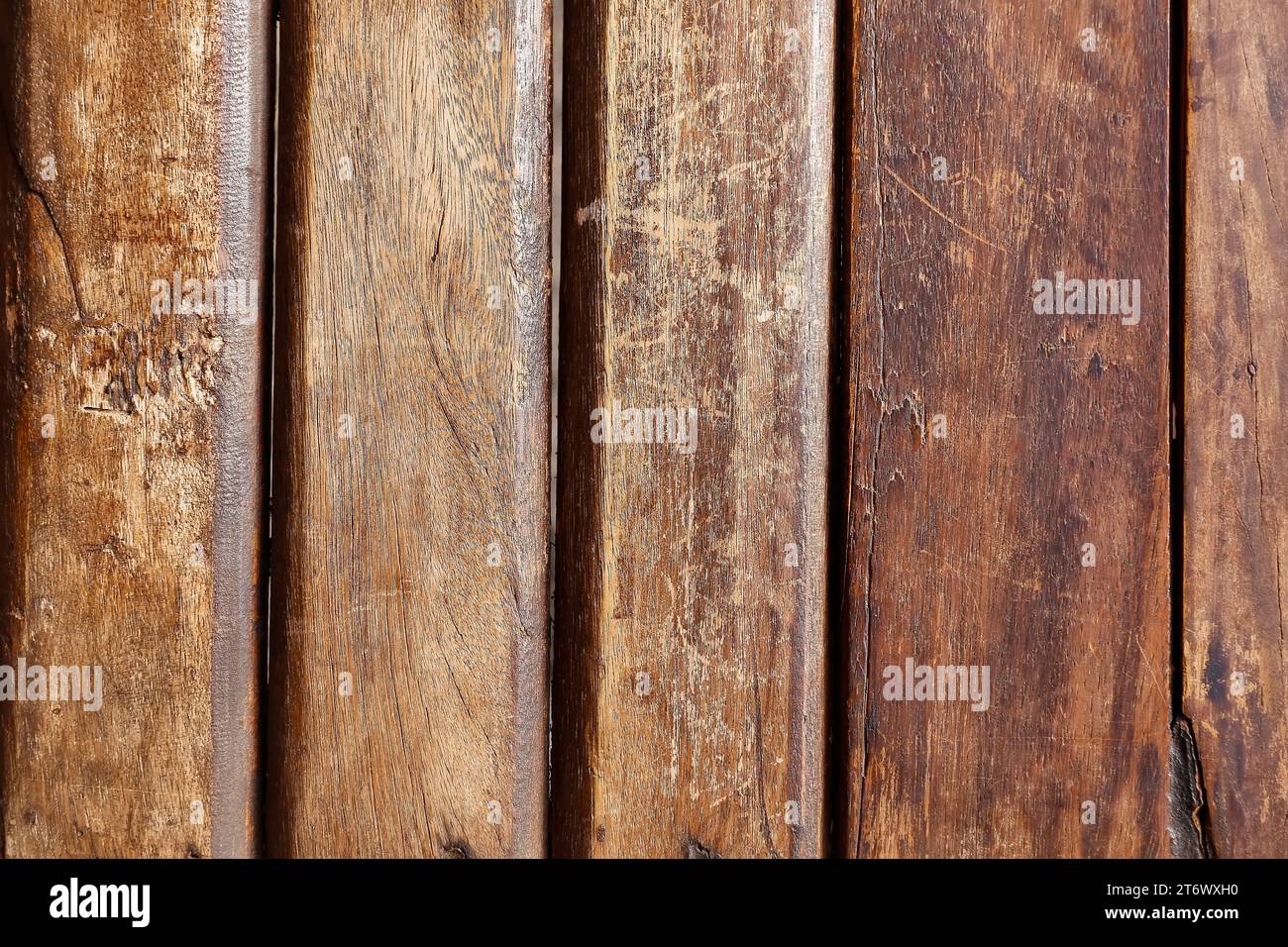 pattern wood - aged wood texture stacked with horizontal lines Stock ...