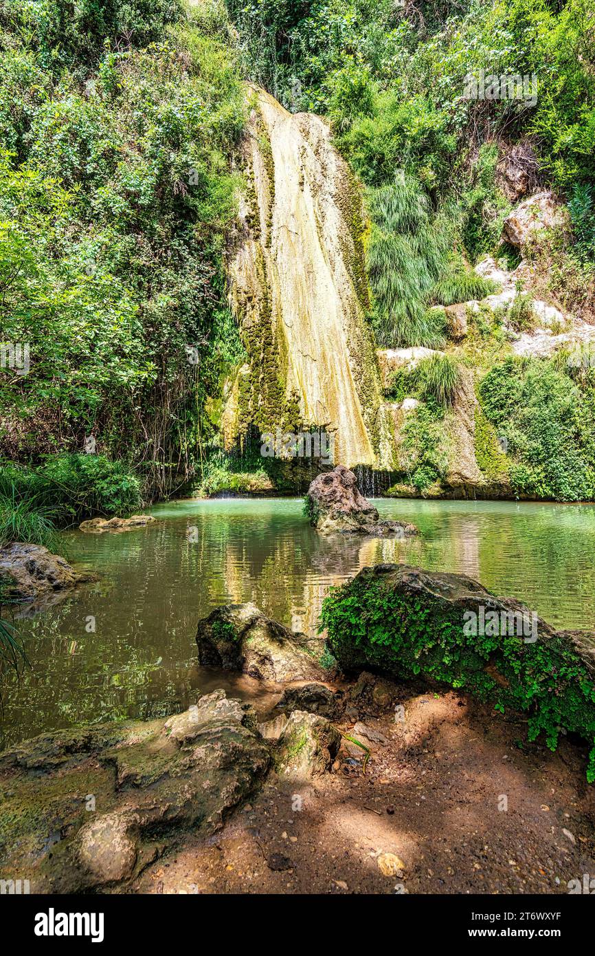 Kalamaris waterfall hi-res stock photography and images - Alamy
