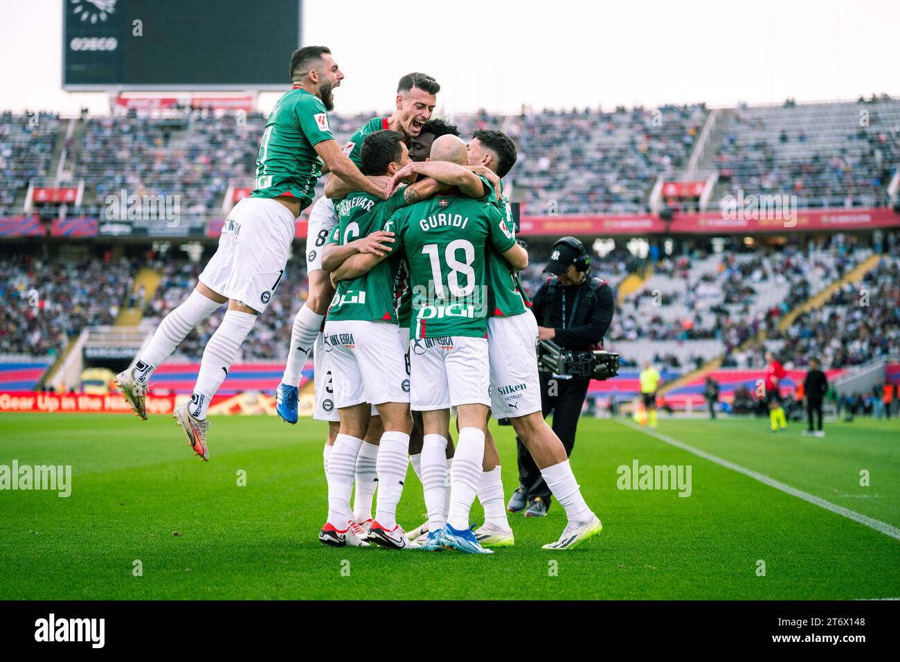 Barcelona, Spain, 12, November, 2023. Spanish LaLiga EA Sports: FC ...