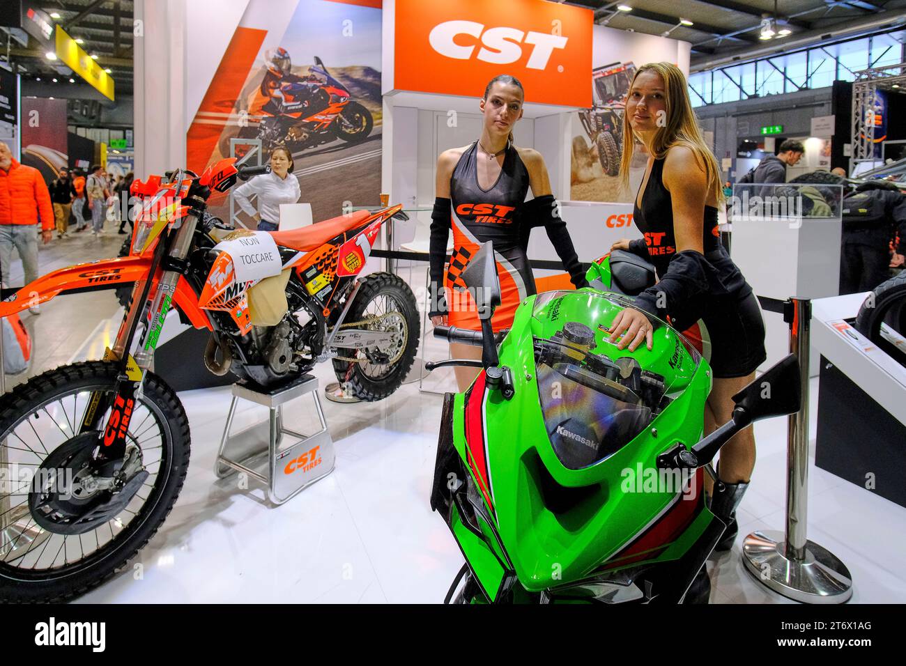 SOME VIEWS FROM THE MILAN FAIR EICMA 20023, the most important trade ...