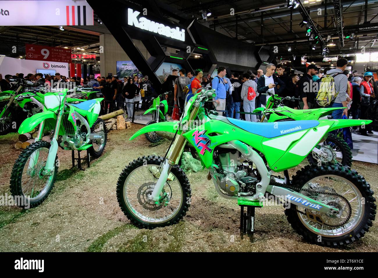 SOME VIEWS FROM THE MILAN FAIR EICMA 20023, the most important trade ...