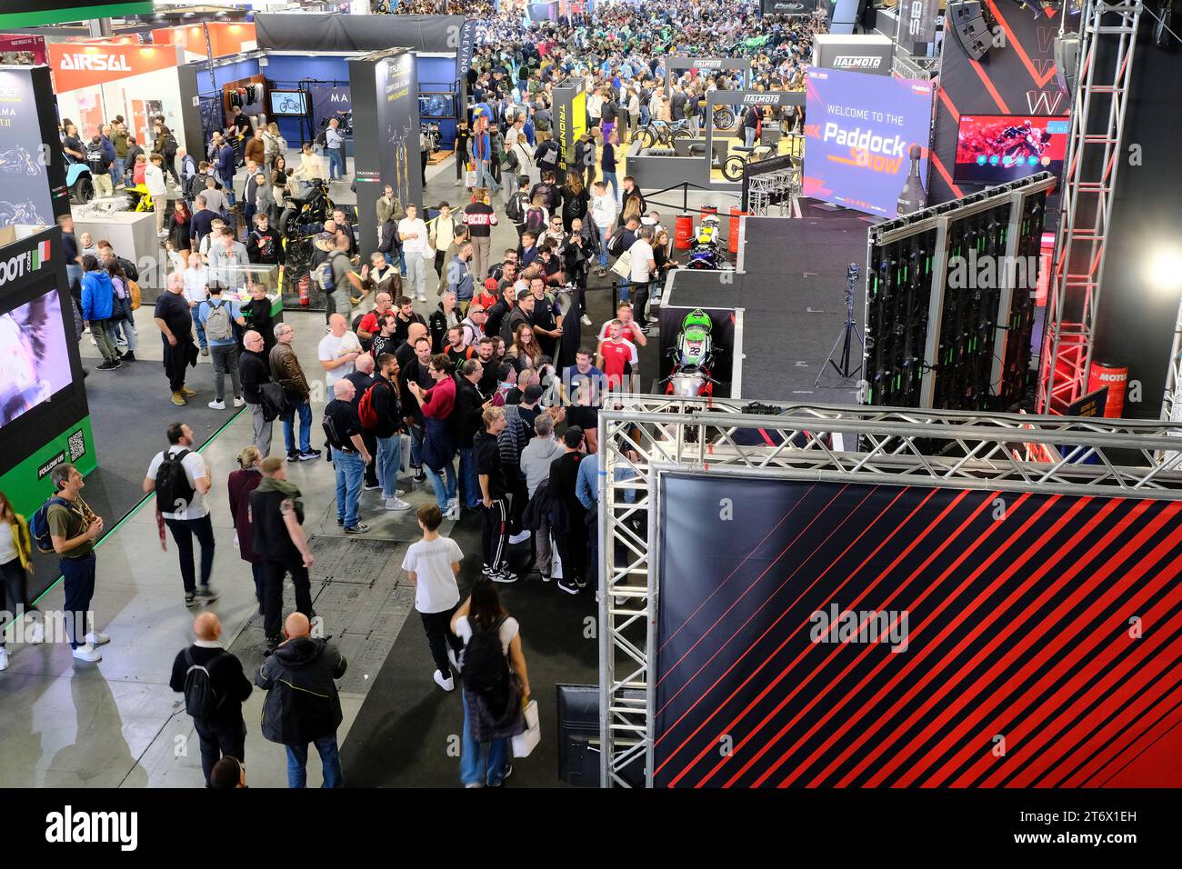 SOME VIEWS FROM THE MILAN FAIR EICMA 20023, the most important trade ...