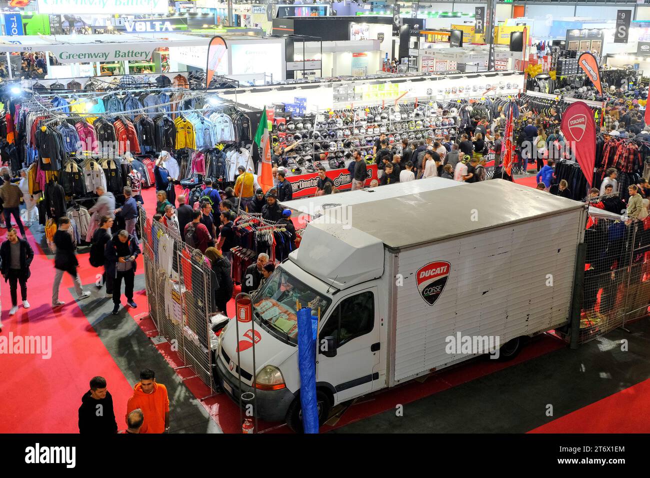 SOME VIEWS FROM THE MILAN FAIR EICMA 20023, the most important trade ...