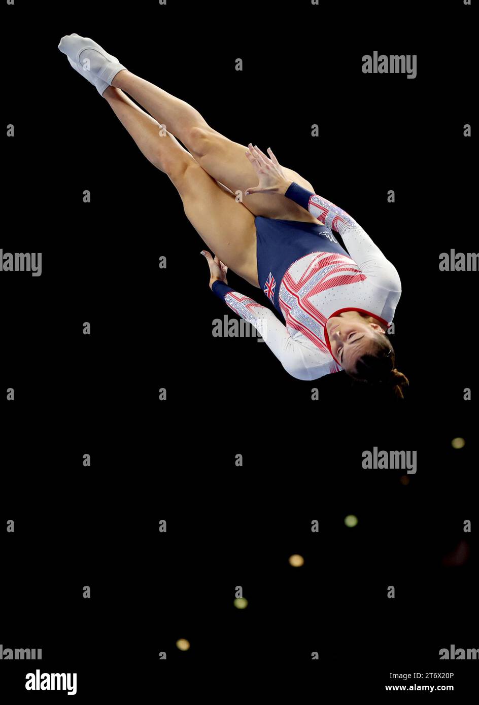 Great Britain’s Isabelle Songhurst competes in the Women’s Trampoline ...