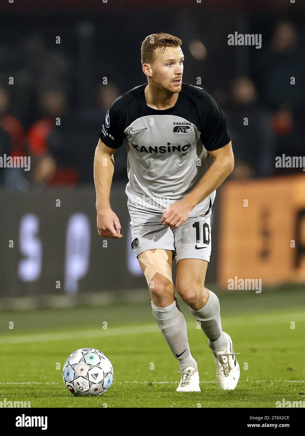 ROTTERDAM - Dani de Wit of AZ Alkmaar during the Dutch Eredivisie match ...