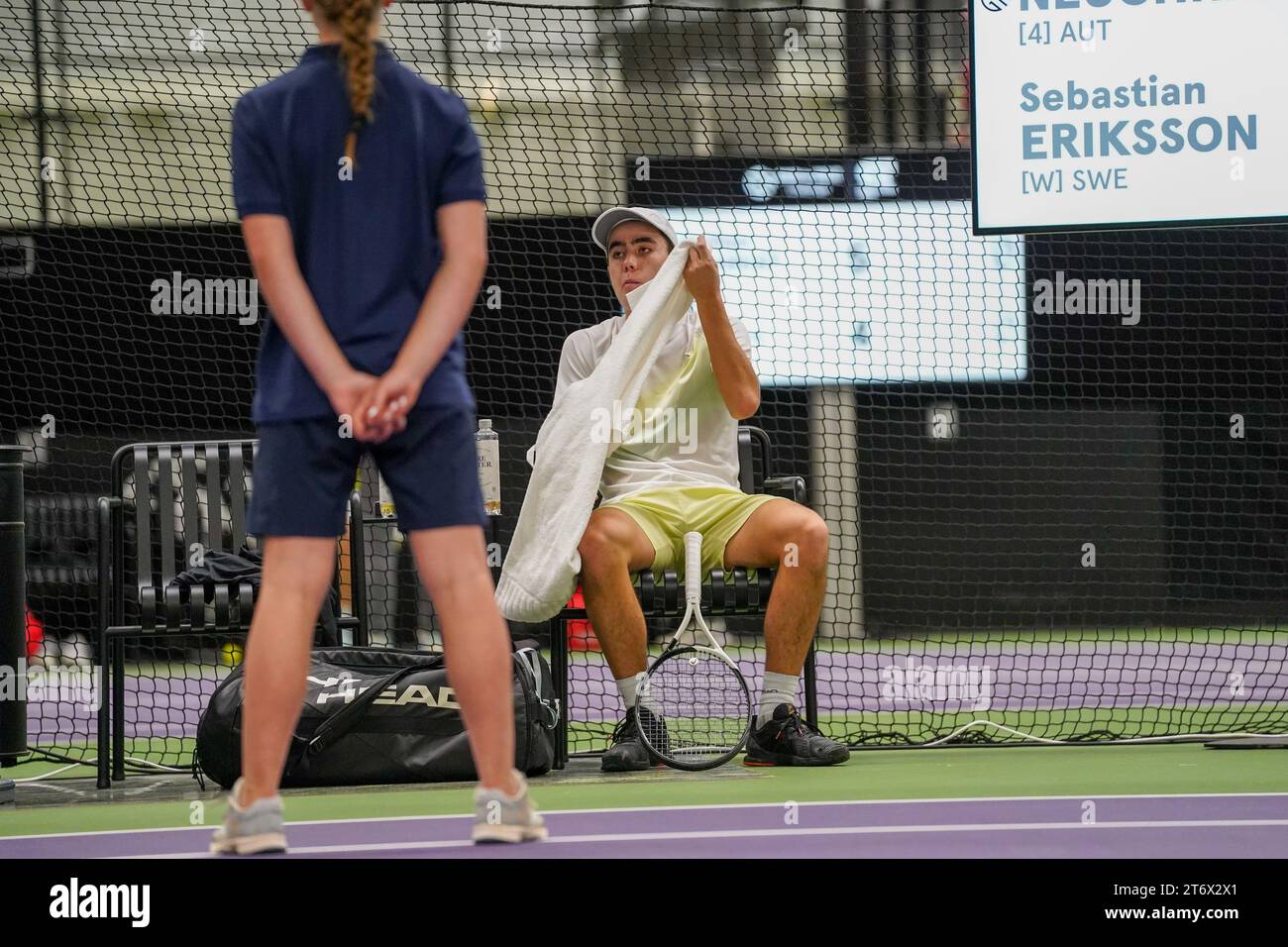Stockholm, Good To Great tennis academy, Sweden, 11 12 2023, Maximilian ...
