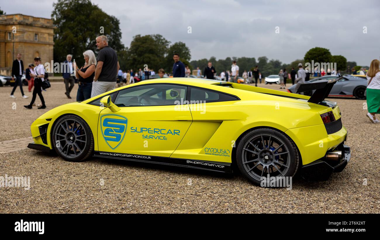Supercar Service - Lamborghini Gallardo, on display at the Salon Privé ...