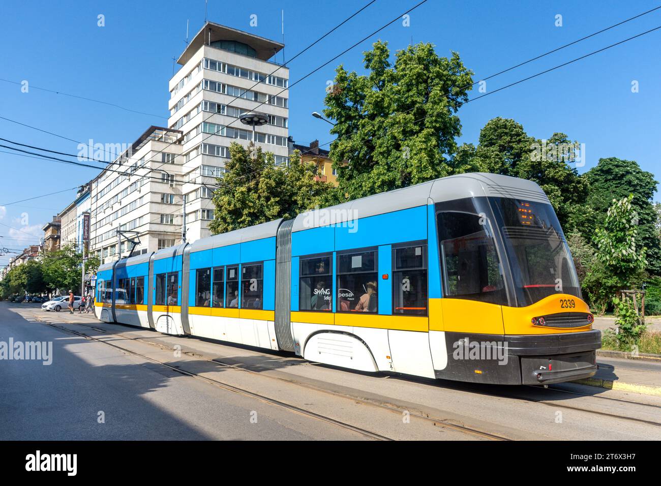 Sofia tram network trams transport transportation public carriag hi-res stock photography and ...