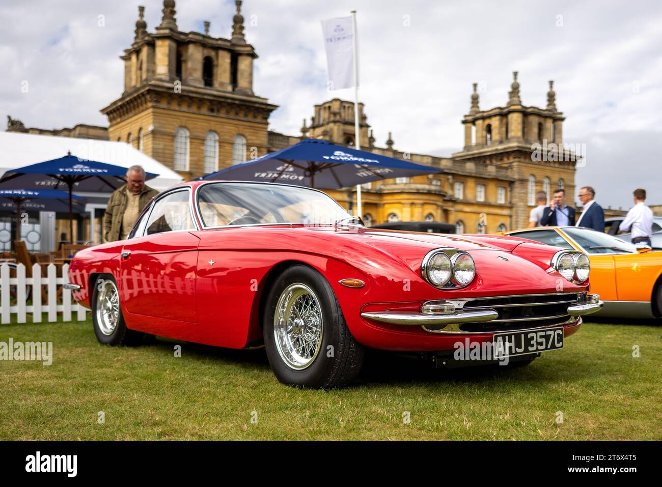 1967 Lamborghini 400 GT 2+2, on display at the Salon Privé Concours d ...