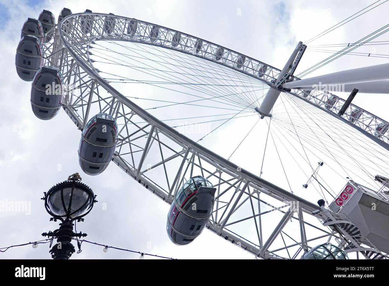 London eye different perpective Stock Photo - Alamy