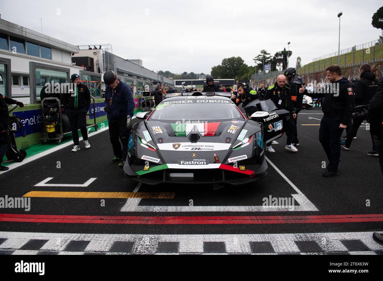 Vallelunga circuit, Rome, Italy 12 11 2023 - Lamborghini Super Trofeo ...