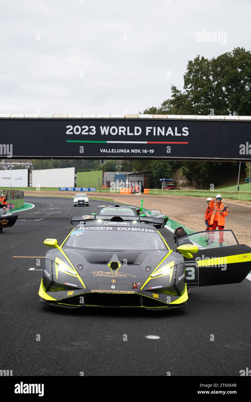 Vallelunga circuit, Rome, Italy 12 11 2023 - Lamborghini Super Trofeo ...