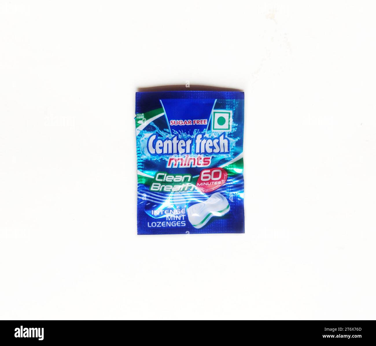 Guwahati, Assam, India - July 30, 2023 : Sugar free Center Fresh Mint ...