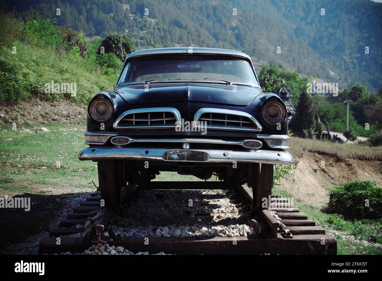 Eight rails hi-res stock photography and images - Alamy