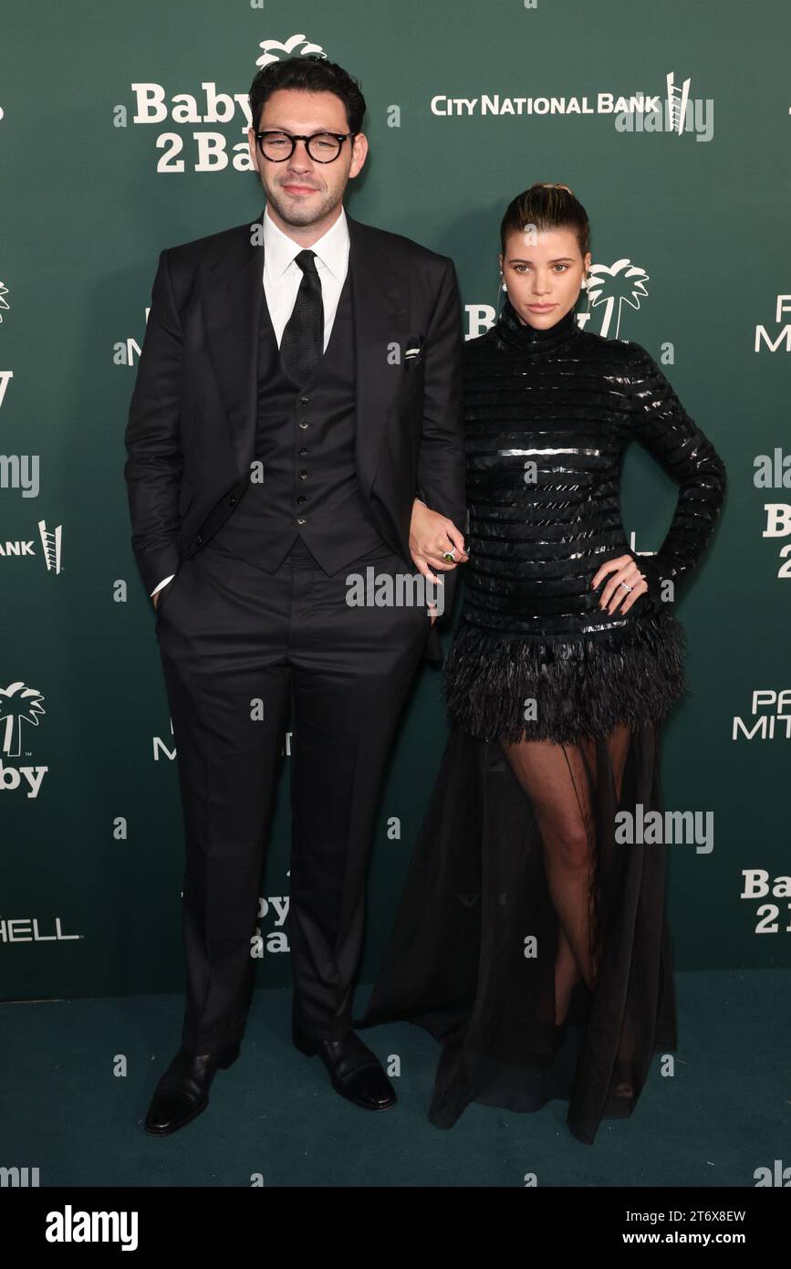 Elliot Grainge, Sofia Richie Grainge attend the 2023 Baby2Baby Gala ...