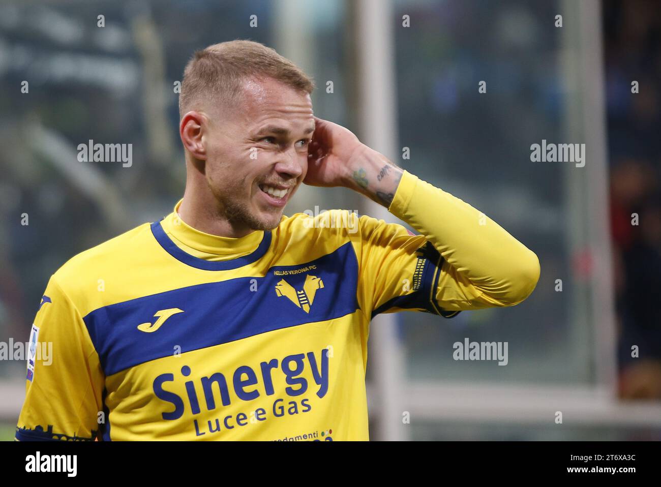 Tomas Suslov of Hellas Verona FC during Genoa CFC vs Hellas Verona FC ...