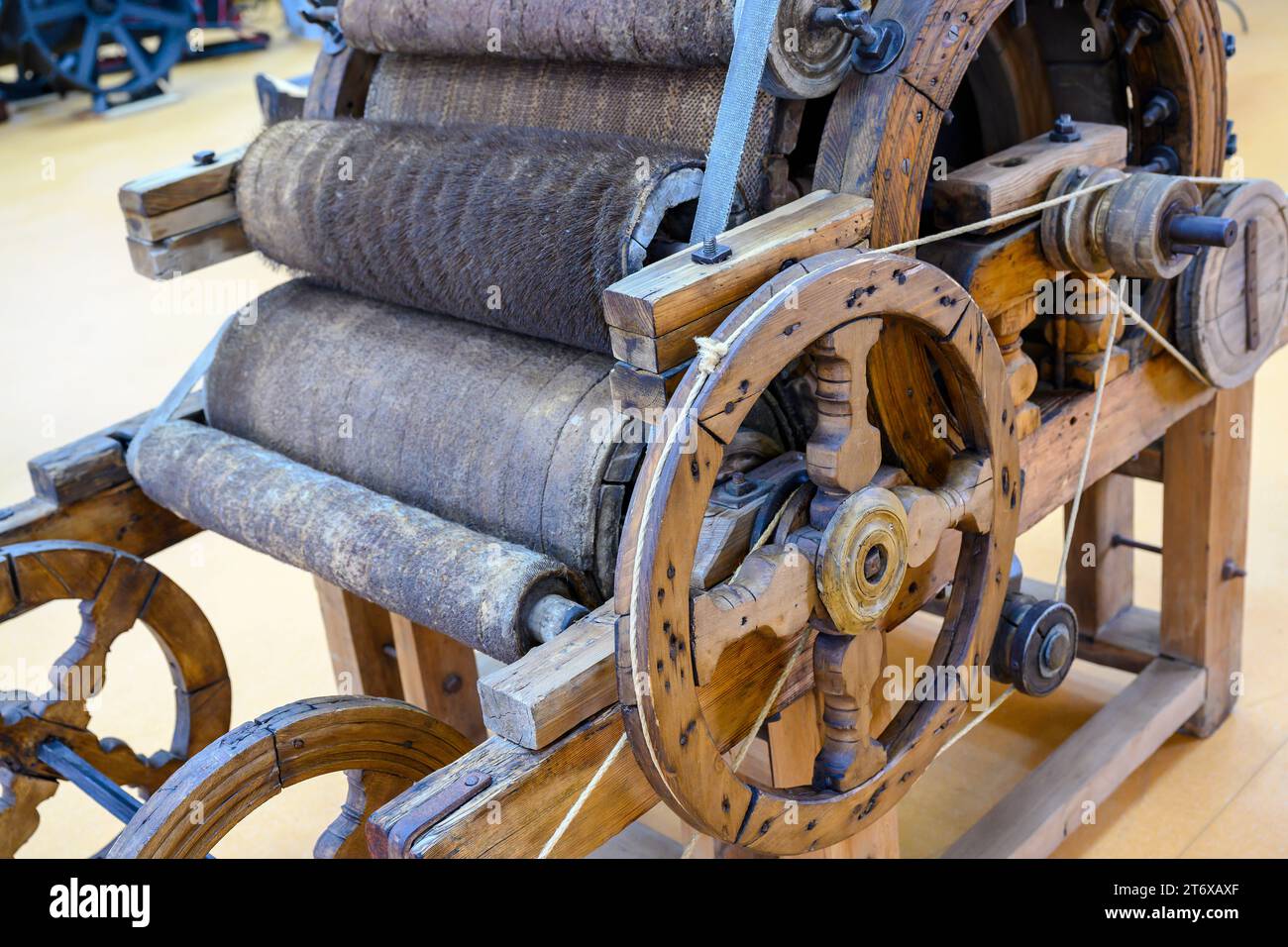 Wool beating machine hi-res stock photography and images - Alamy