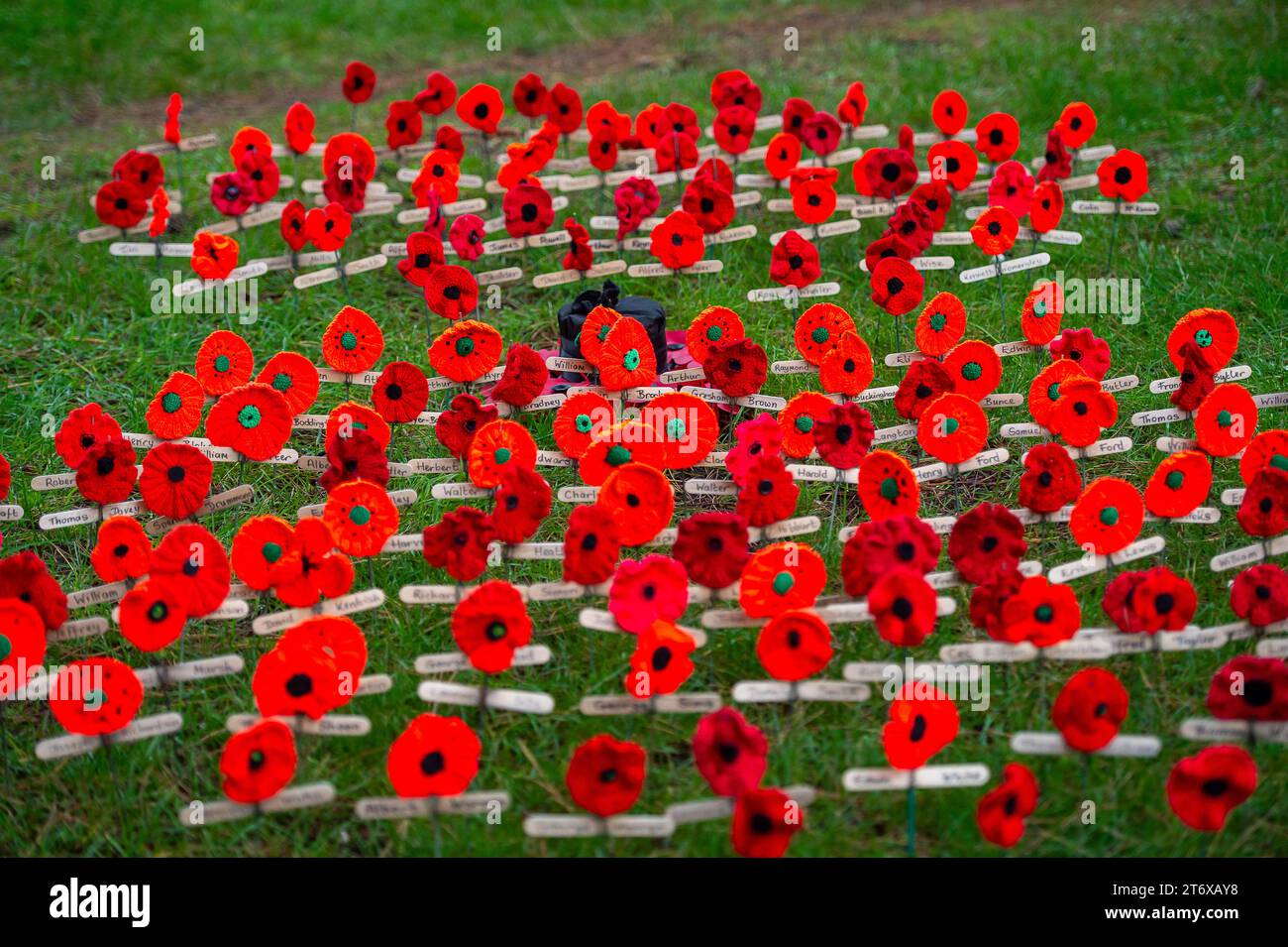 Wreath poppies remembrance raf hi-res stock photography and images - Alamy