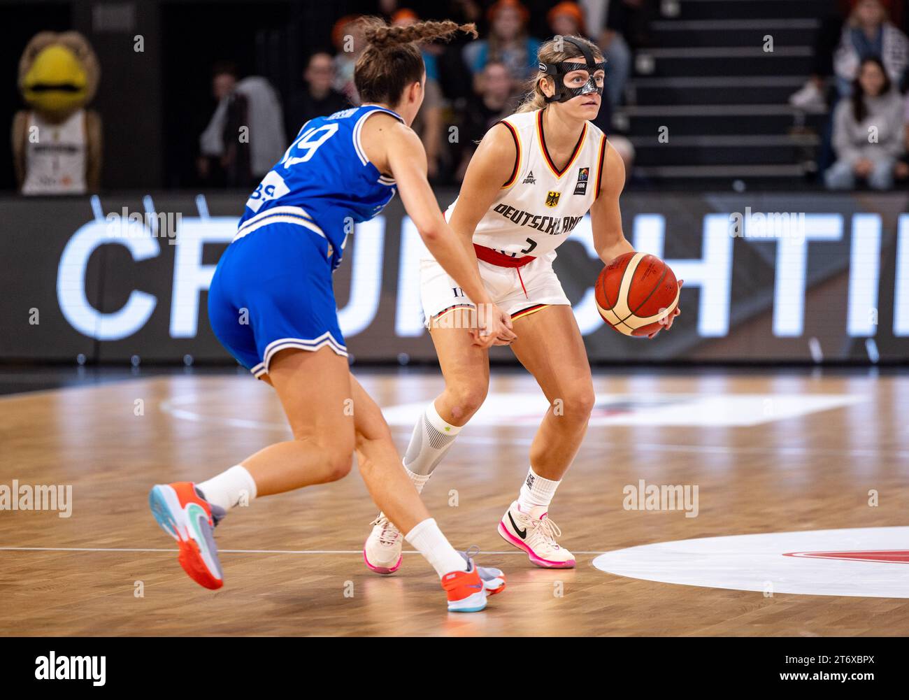 12 November 2023, Hamburg: Basketball, Women: European Championship ...