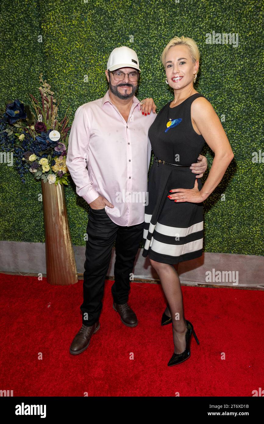 SAS Studios Shawn A Sequeira, LA Fashion organizer Olga Amraie attends ...