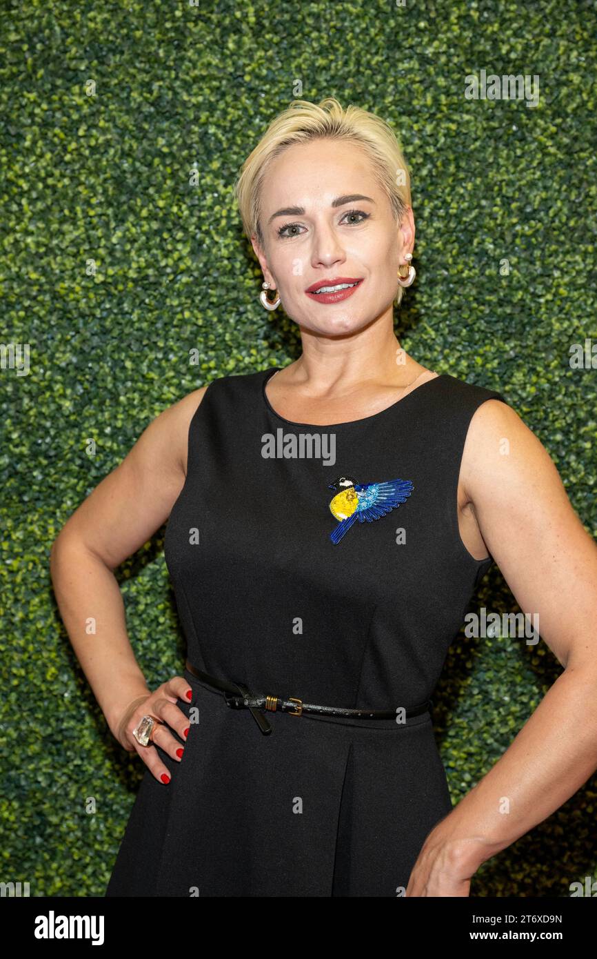 LA Fashion organizer Olga Amraie attends 3rd Annual Health4Peace Award ...