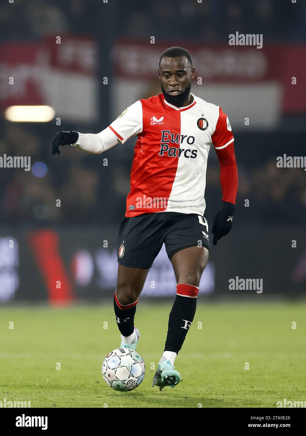 ROTTERDAM - Lutsharel Geertruida of Feyenoord during the Dutch ...