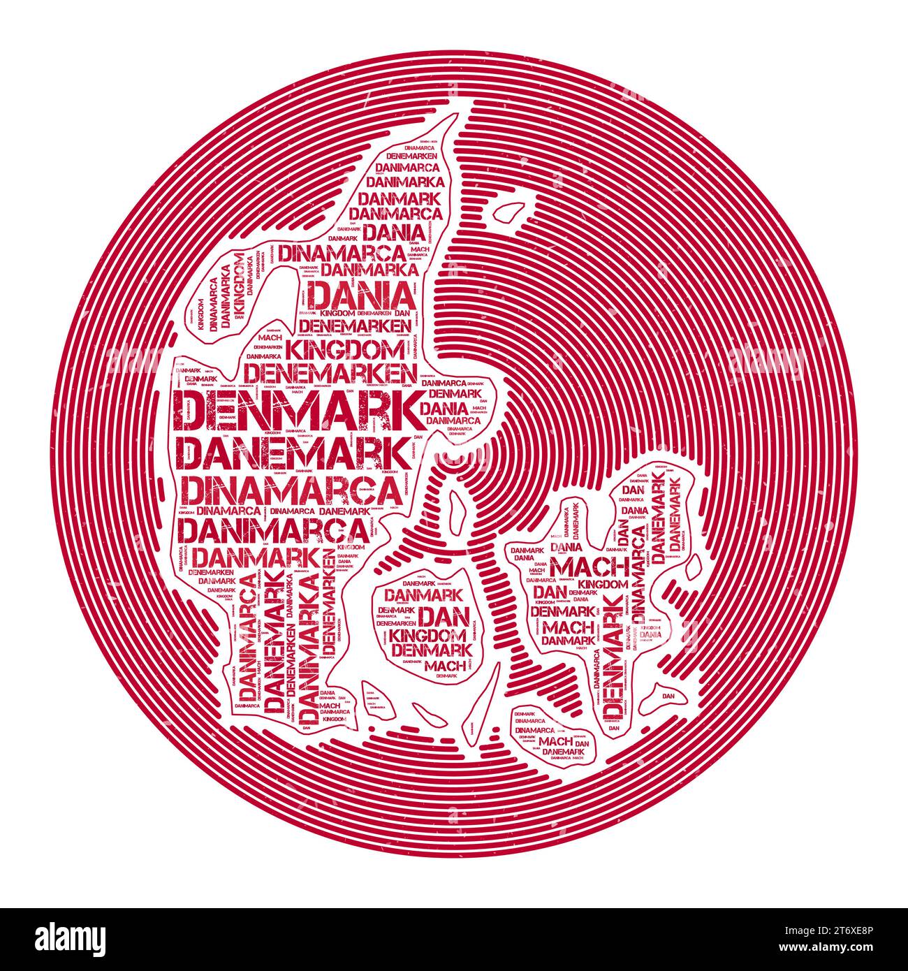 Copenhagen danish denmark map Stock Vector Images - Alamy