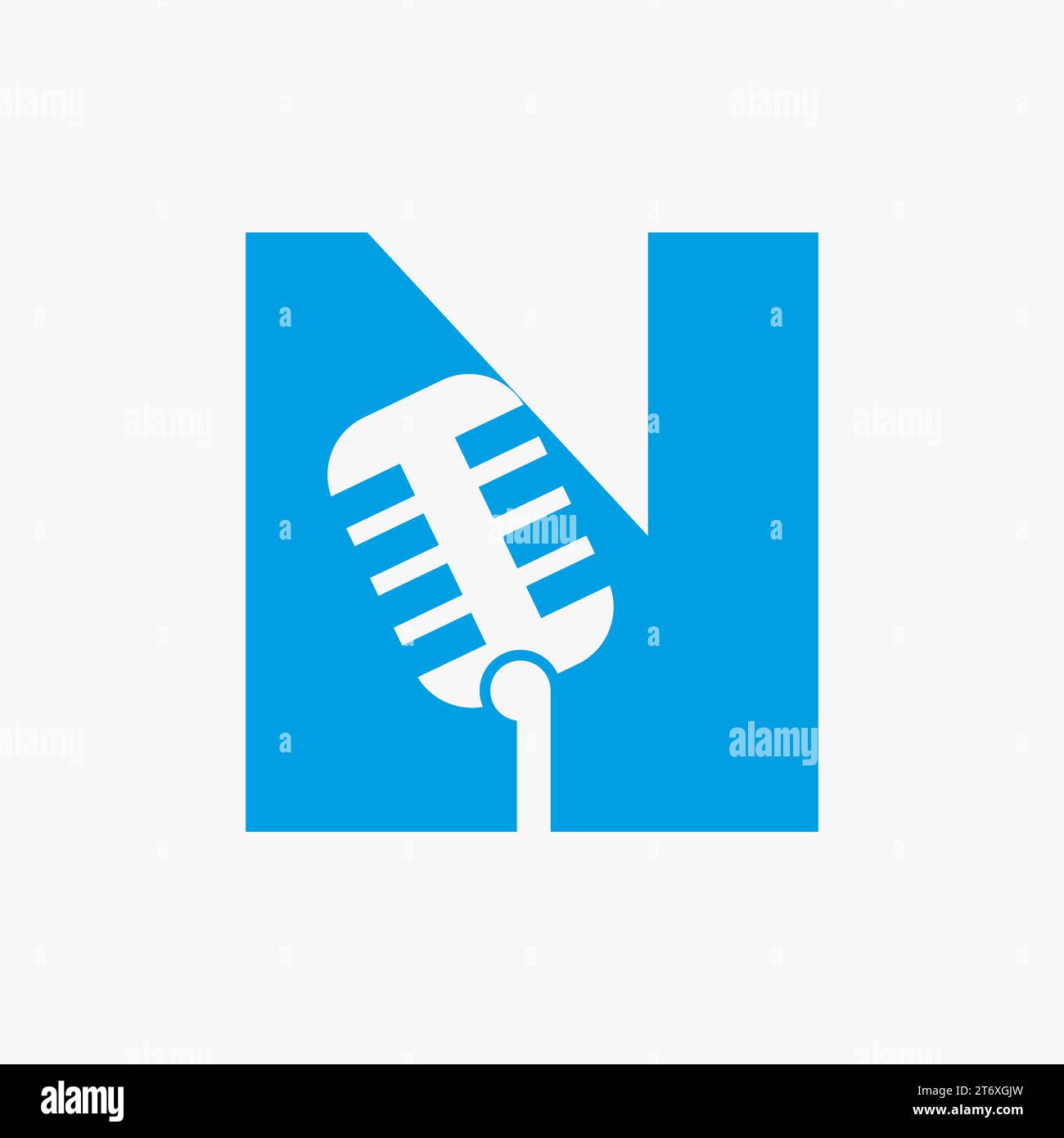 N music logo hi-res stock photography and images - Alamy
