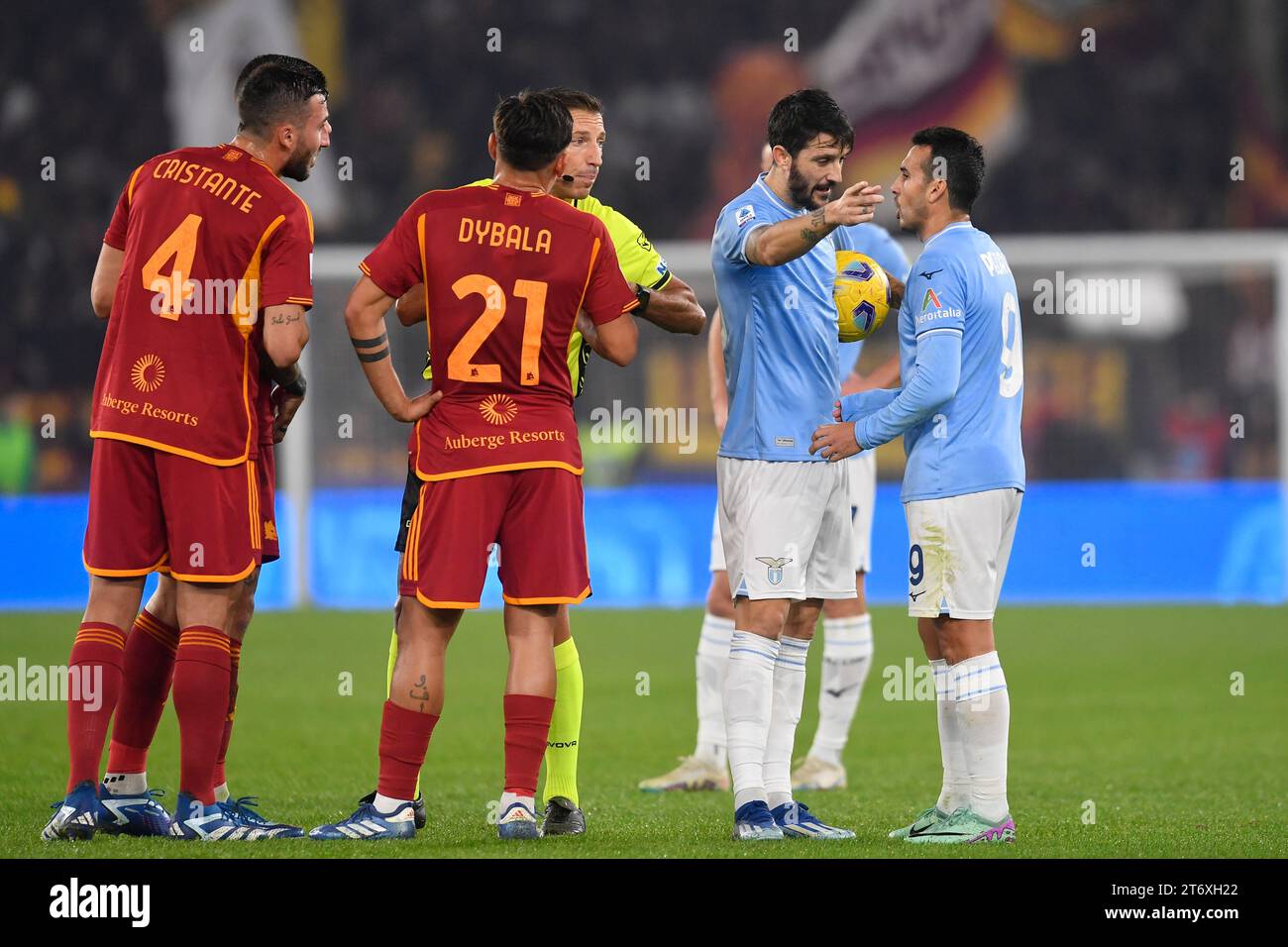 Luis Alberto and Pedro Rodriguez Ledesma of SS Lazio during the Serie A ...