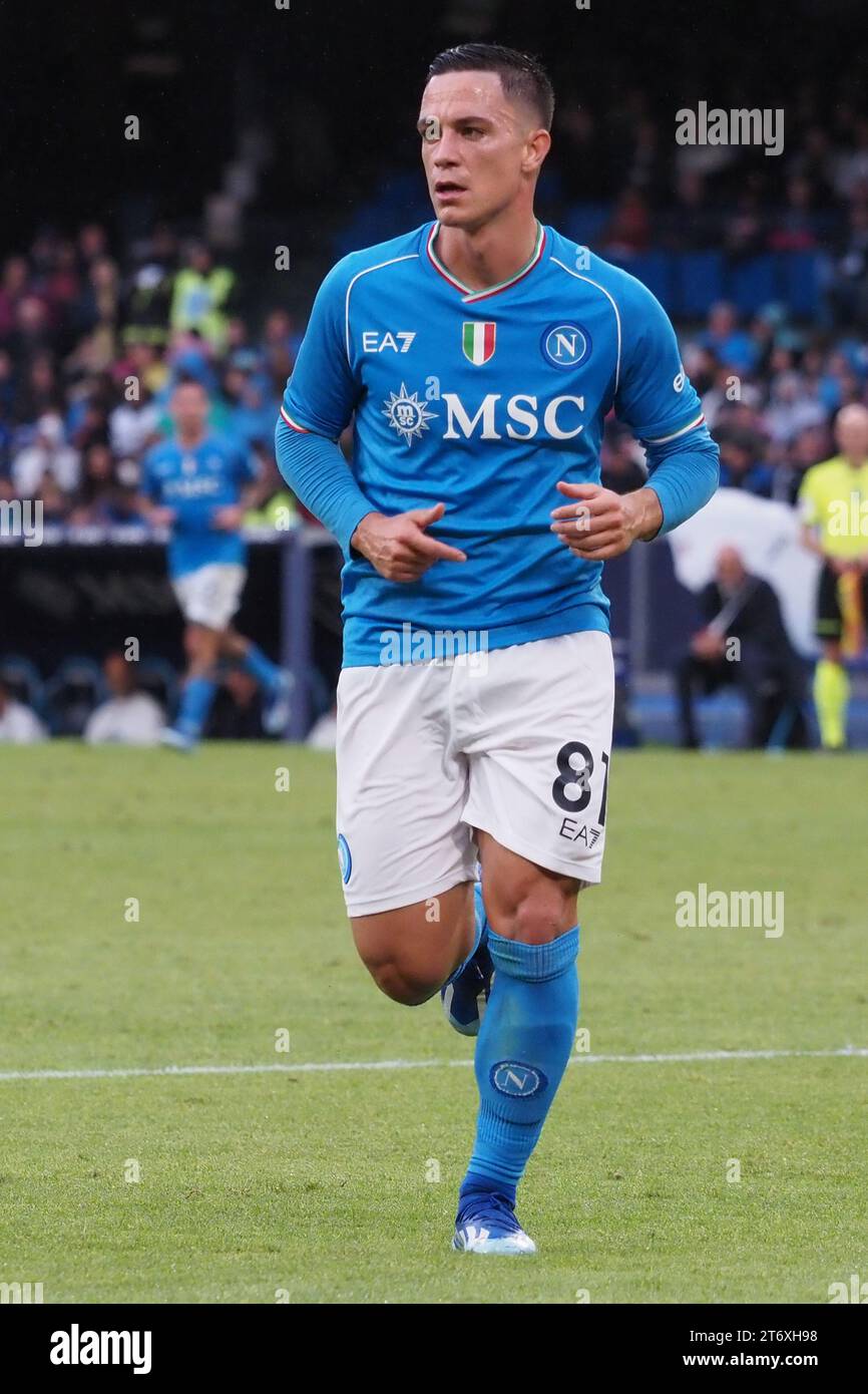 player of Napoli, during the match of the Italian Serie A league ...