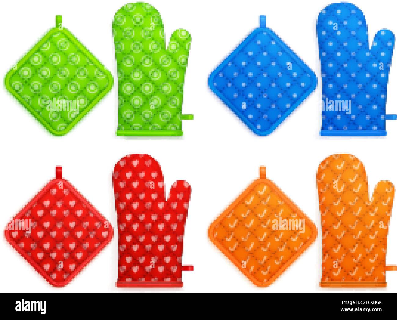 Heated gloves Stock Vector Images - Alamy