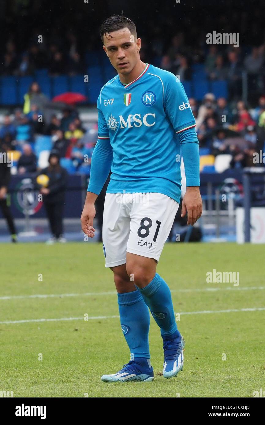 player of Napoli, during the match of the Italian Serie A league ...