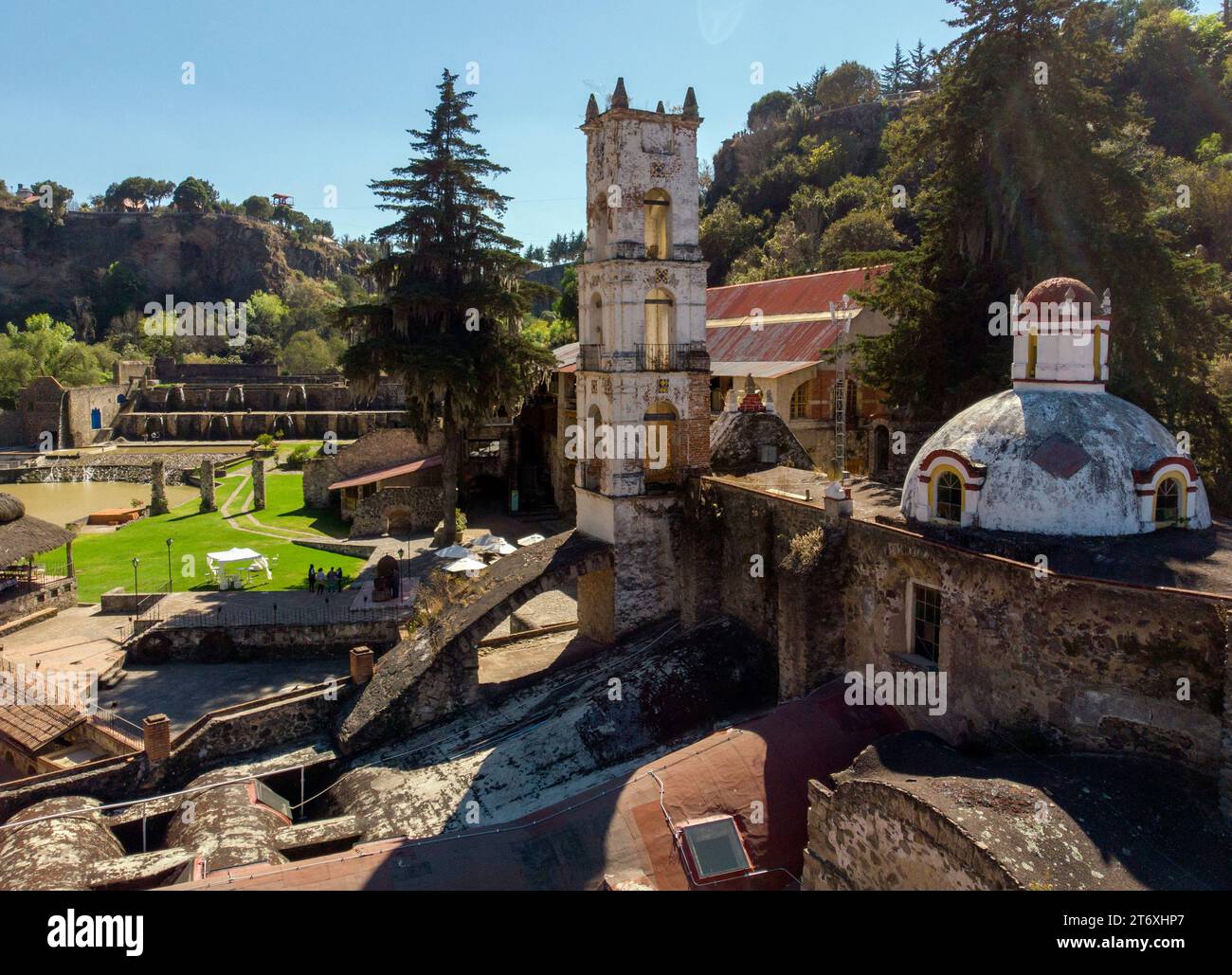 Hacienda Santa Maria Regla, Hidalgo, Mexico Stock Photo - Alamy