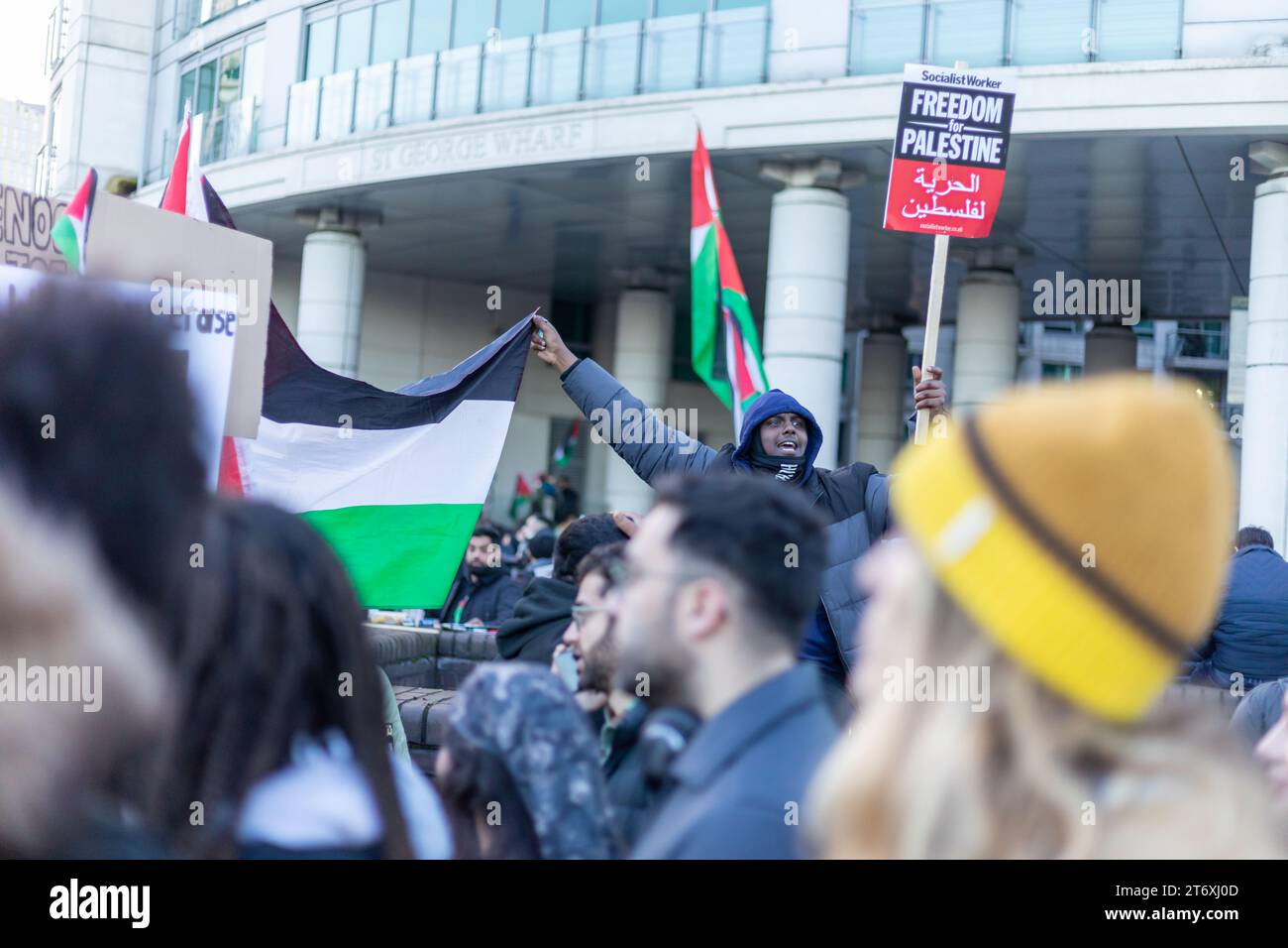 11th November Palestinian Solidarity March - Armistace Day Stock Photo ...