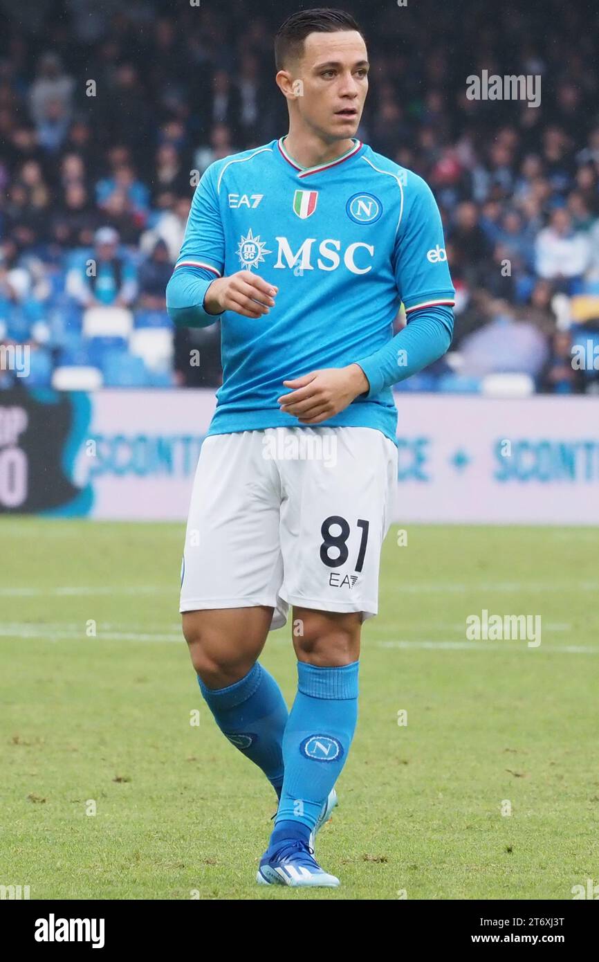 player of Napoli, during the match of the Italian Serie A league ...