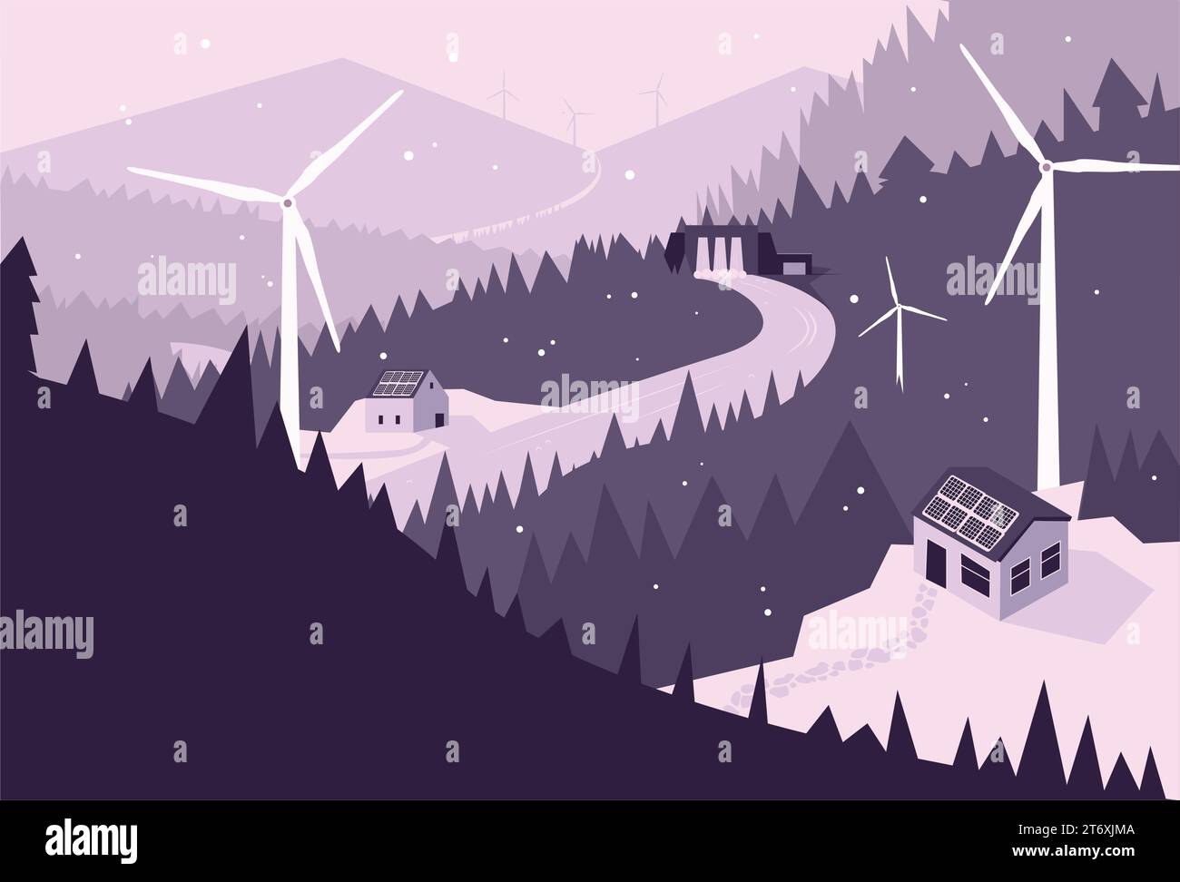 Landscape Combatting Climate Change Using Renewable Energy, Reducing ...