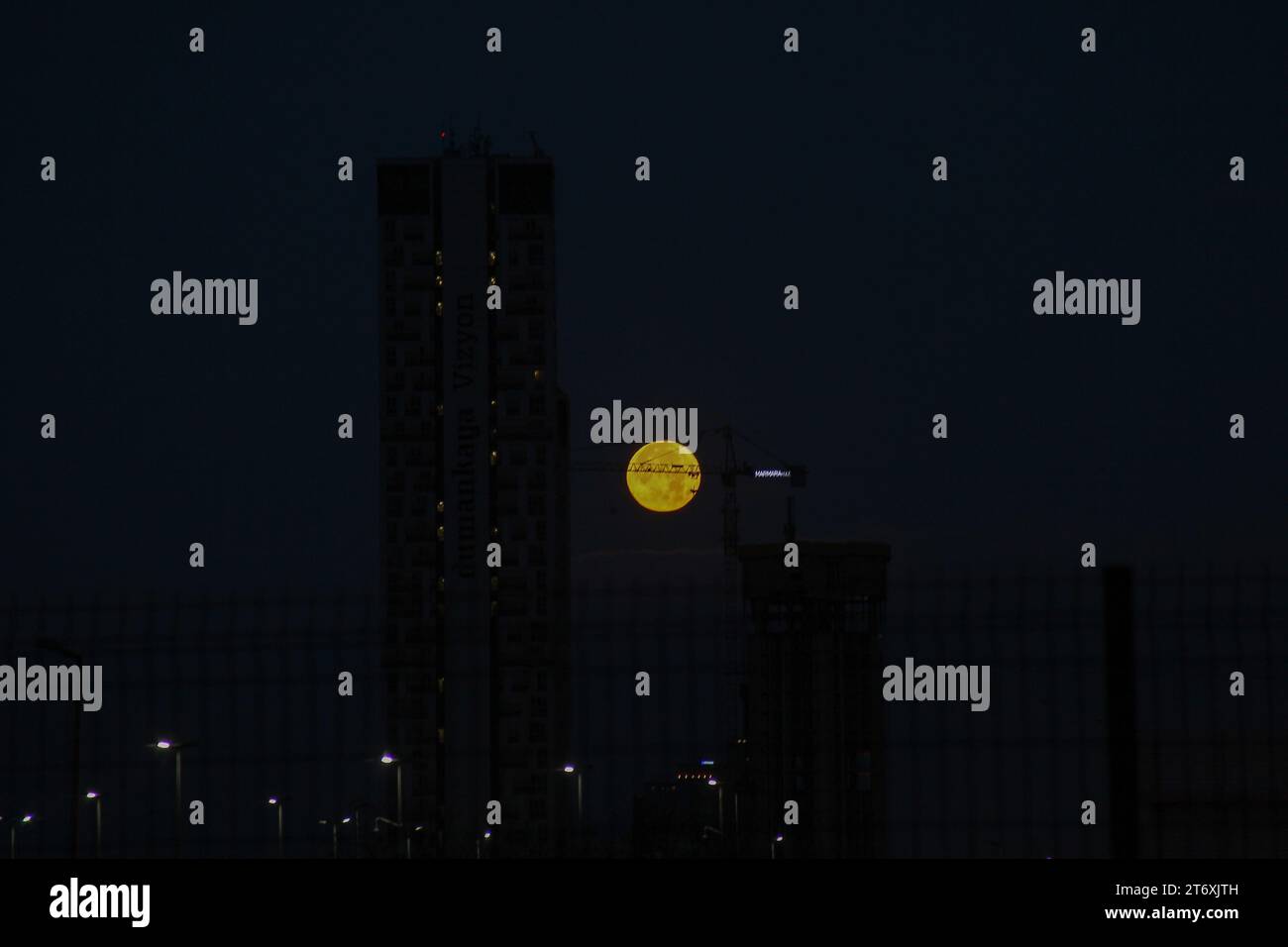 Cityscapes Captured in Backlight Stock Photo - Alamy