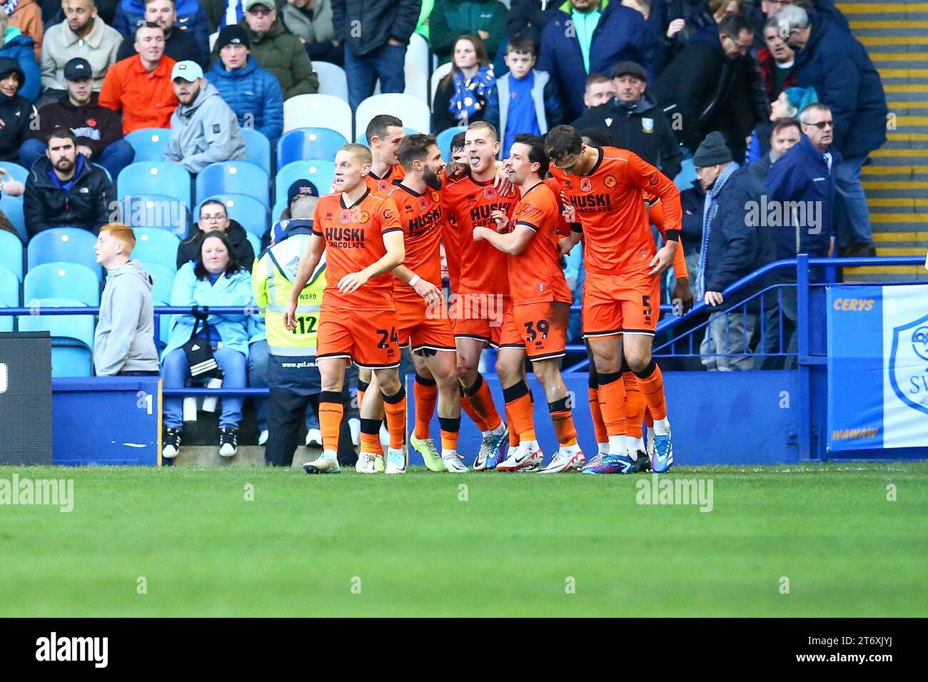 Hillsborough Stadium, Sheffield, England - 11th November 2023 Millwall ...