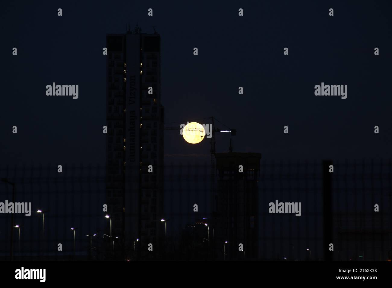 Cityscapes Captured in Backlight Stock Photo - Alamy