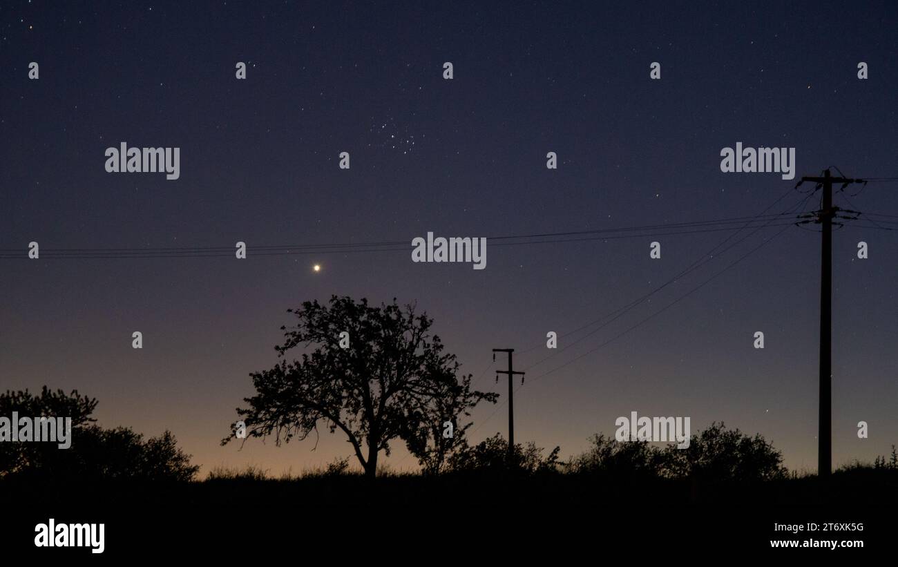 Cityscapes Captured in Backlight Stock Photo - Alamy