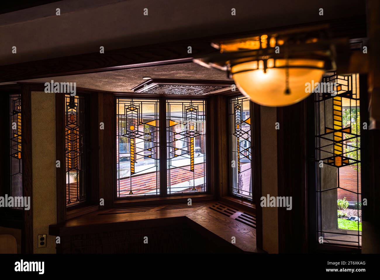 Frederick C. Robie House is a prairie-style House designed by Frank Lloyd Wright in 1910 near ...