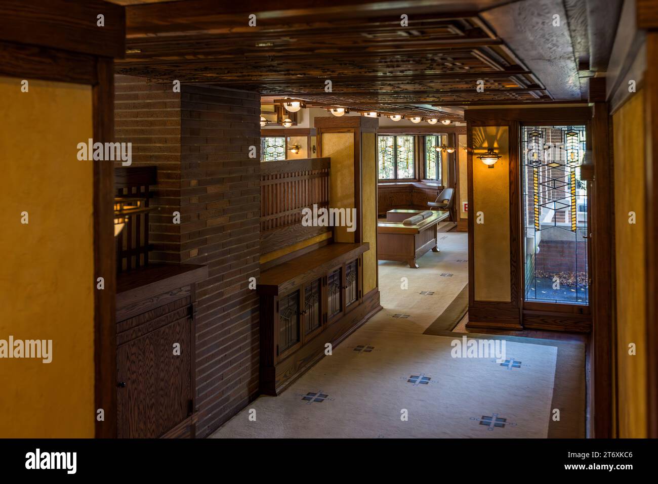 Frederick C. Robie House is a prairie-style House designed by Frank ...