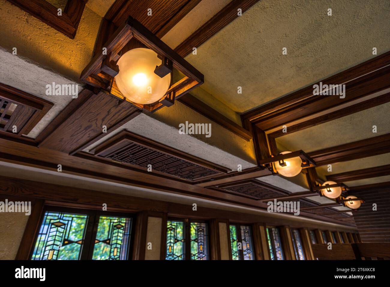 Frederick C. Robie House is a prairie-style House designed by Frank ...