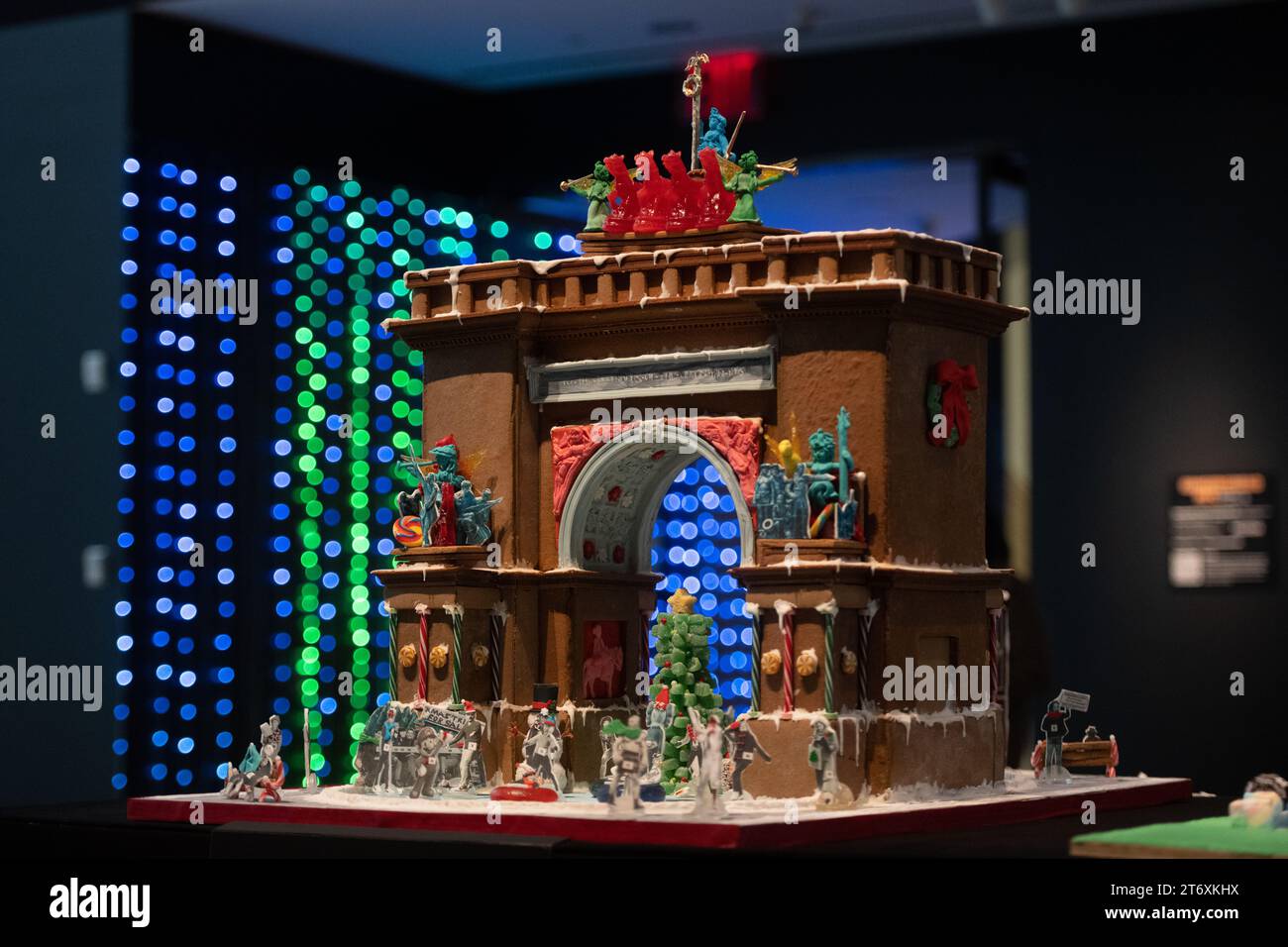 Soldiers and Sailors Memorial Arch in Brooklyn, re-created in ...