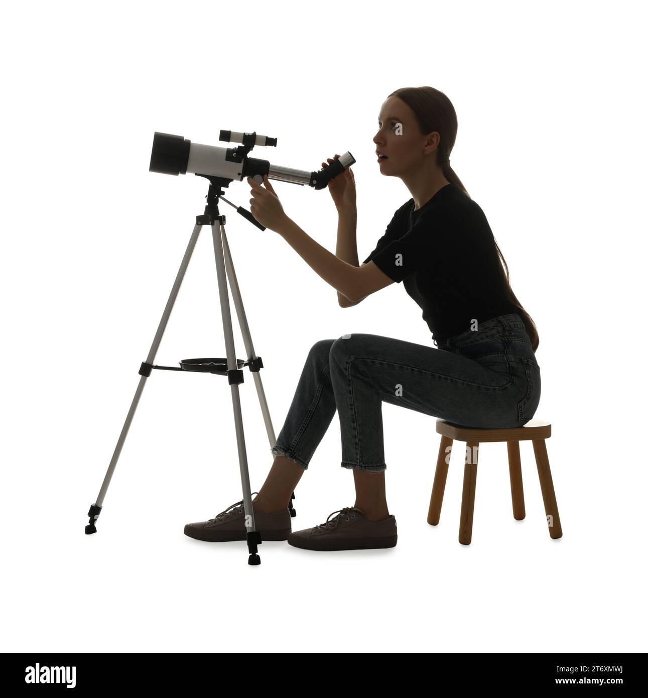 Astronomical observatory milky way Cut Out Stock Images & Pictures - Alamy